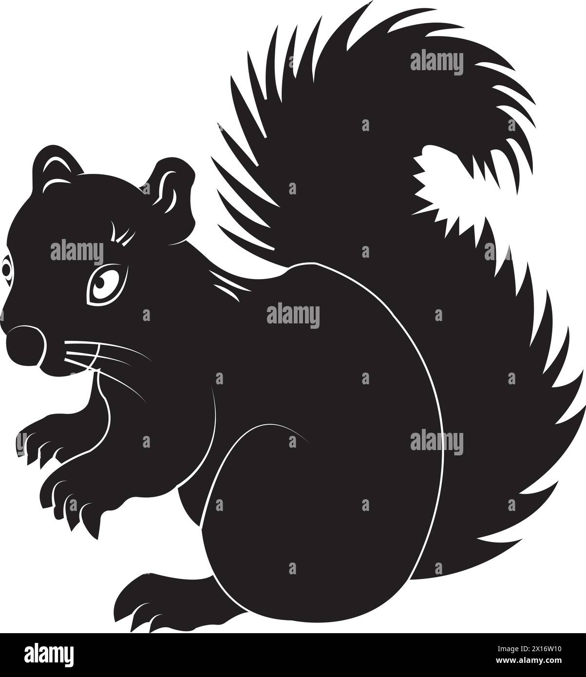 Squirrel icon vector illustration simple design Stock Vector Image ...