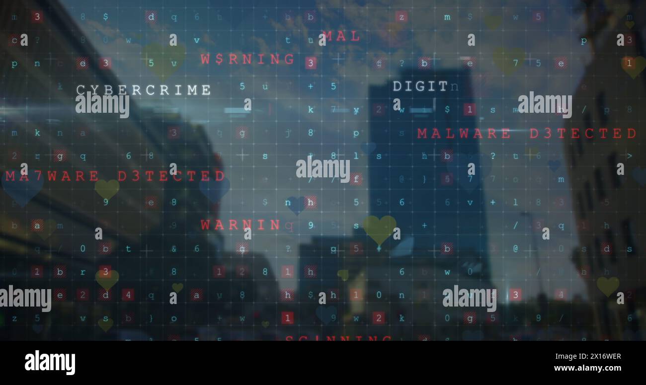 Image of diverse financial data and graphs over european union traffic ...