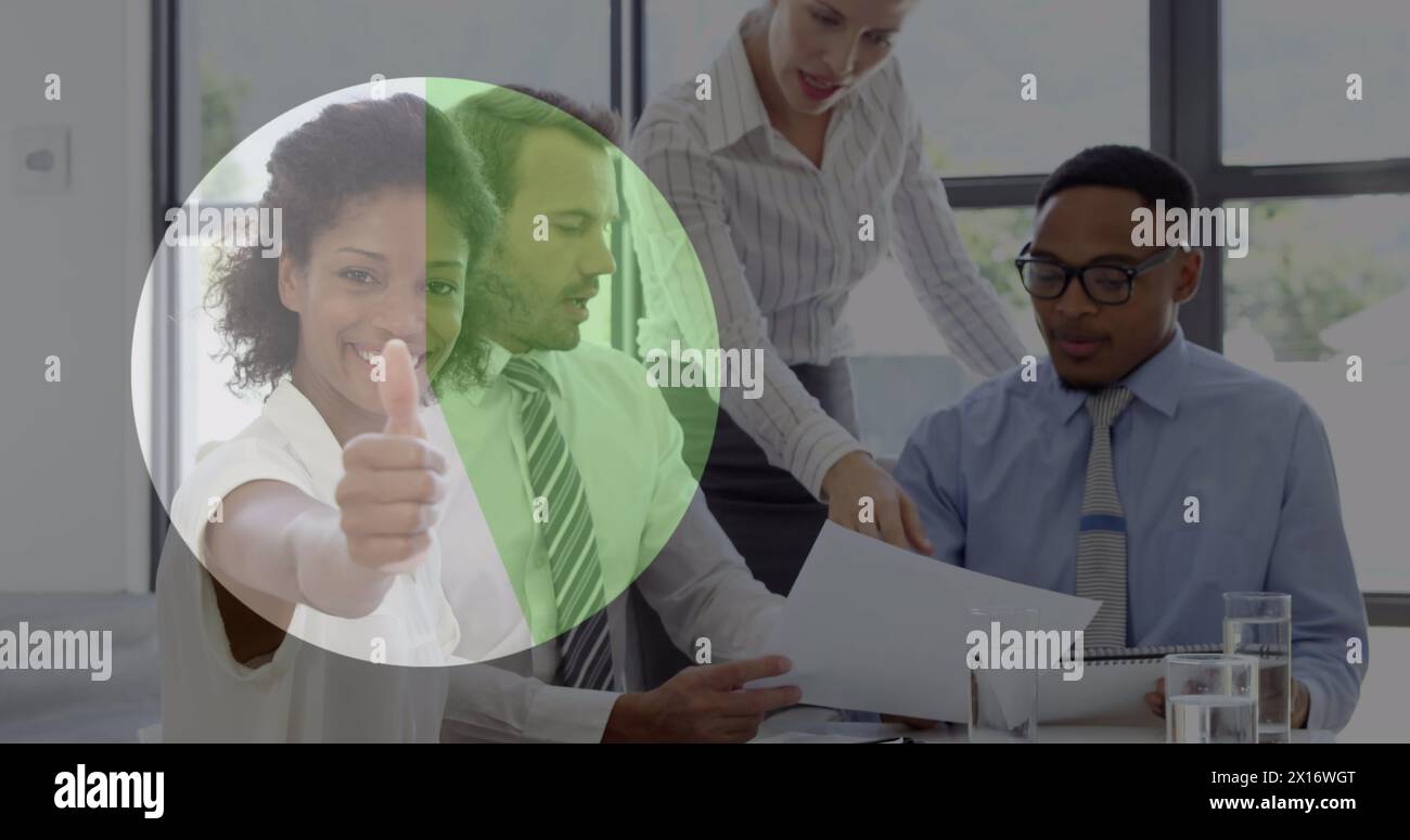 Woman man sharing ideas diagram hi-res stock photography and images - Alamy