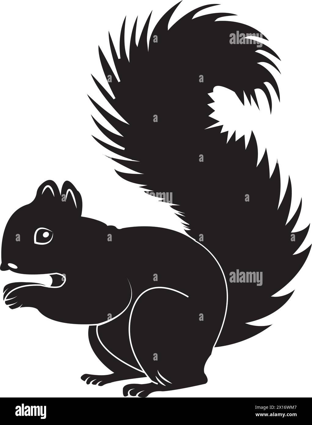 Squirrel icon vector illustration simple design Stock Vector Image ...
