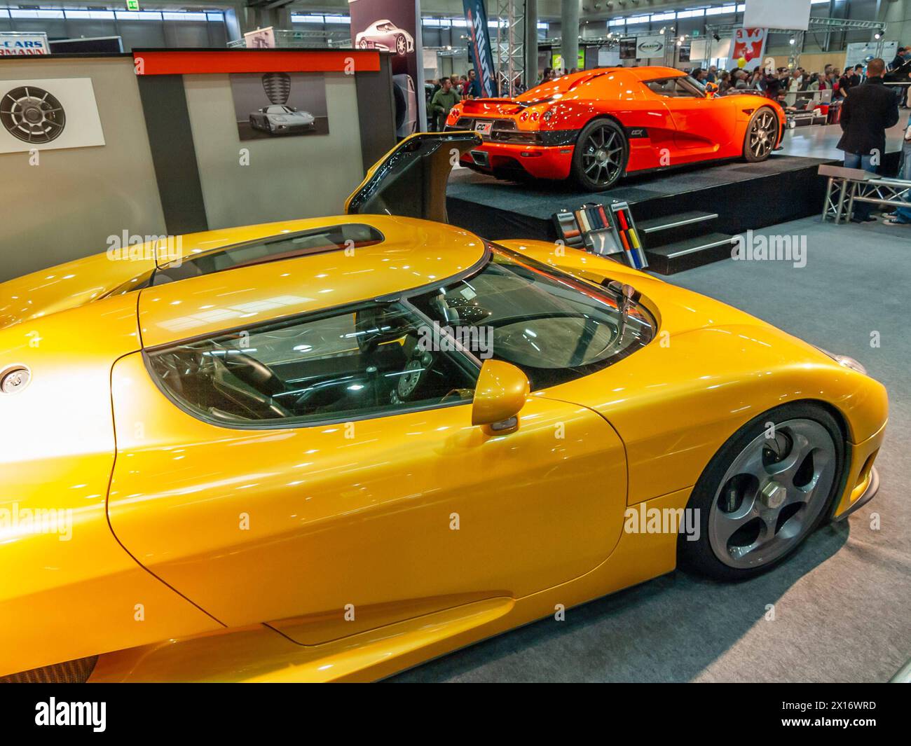 vienna, austria, 12 jan 2007, luxus motor show, koenigsegg *** wien, österreich, 12. januar 2007 ...