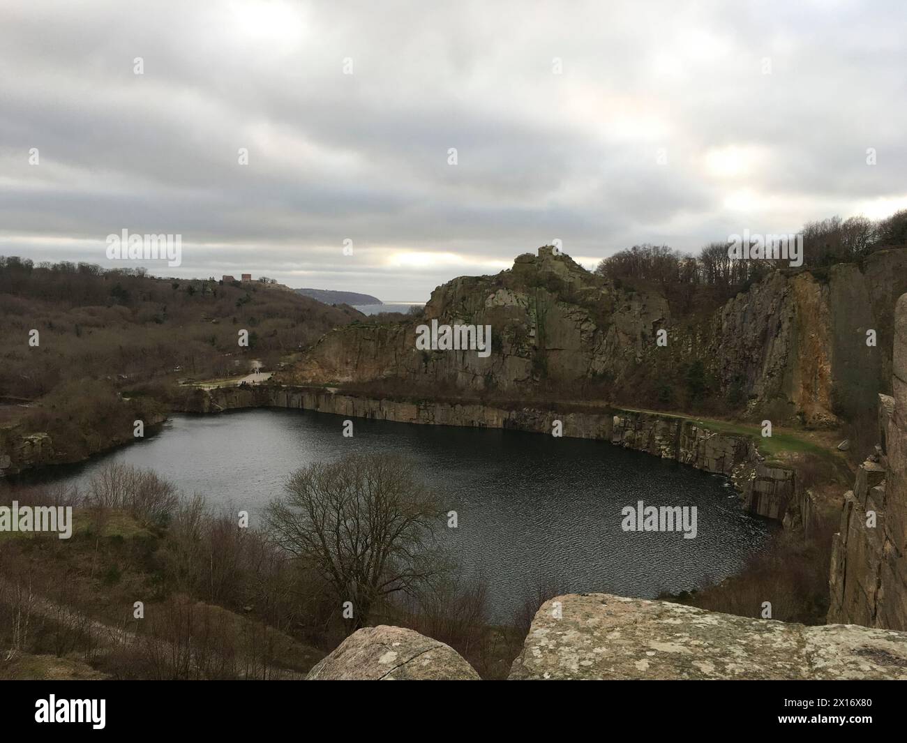 Ein See und wandern Stock Photo - Alamy