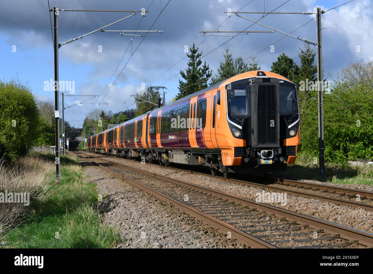 West Midlands Railway Aventra Class 730 Electric Multiple Units entered ...