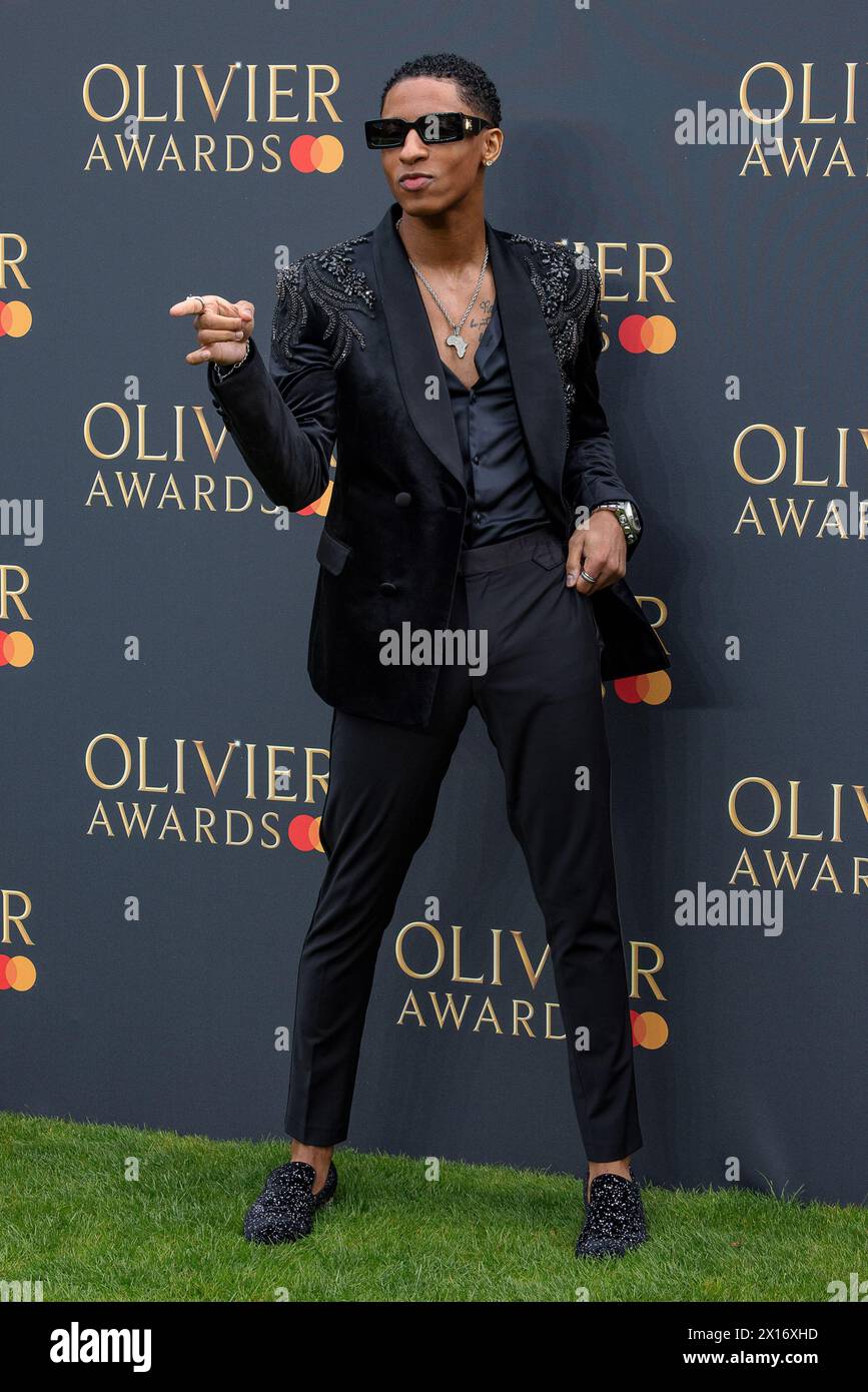 London, UK. 14th Apr, 2024. Myles Frost, who plays the role of Michael ...