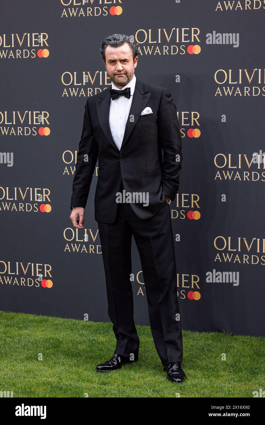 London, UK. 14th Apr, 2024. Actor Daniel Mays poses for Photographers ...