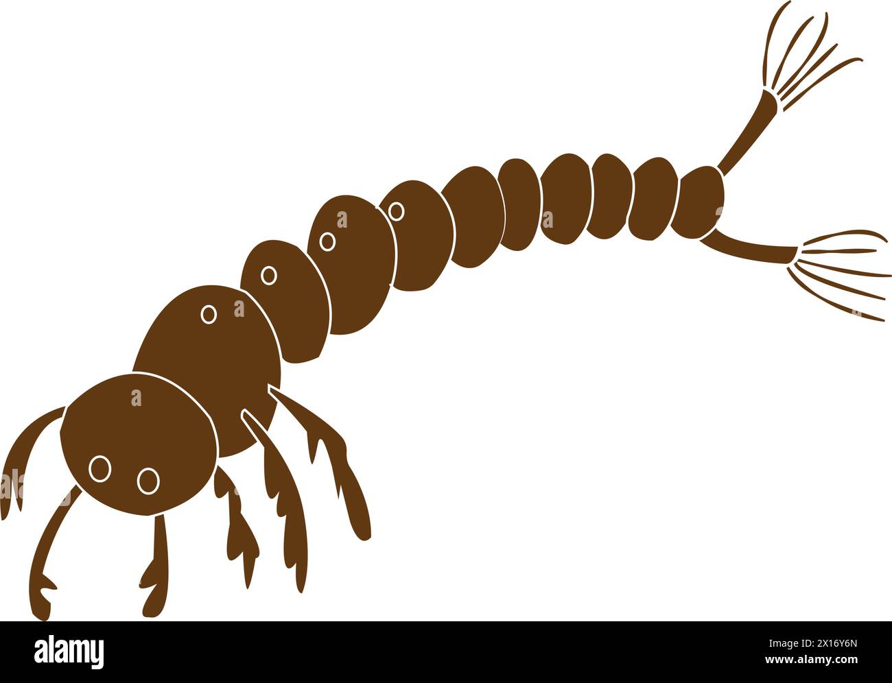 Mosquito larvae icon vector illustration design Stock Vector Image ...