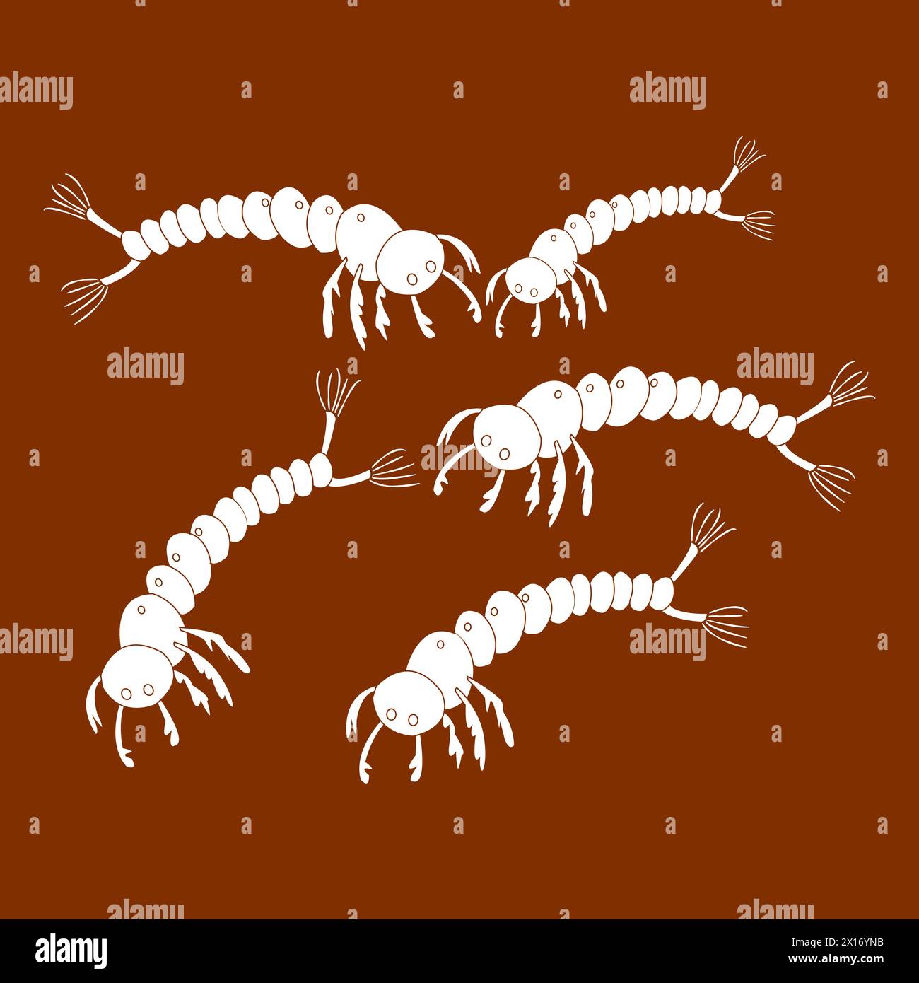 Mosquito larvae icon vector illustration design Stock Vector Image ...