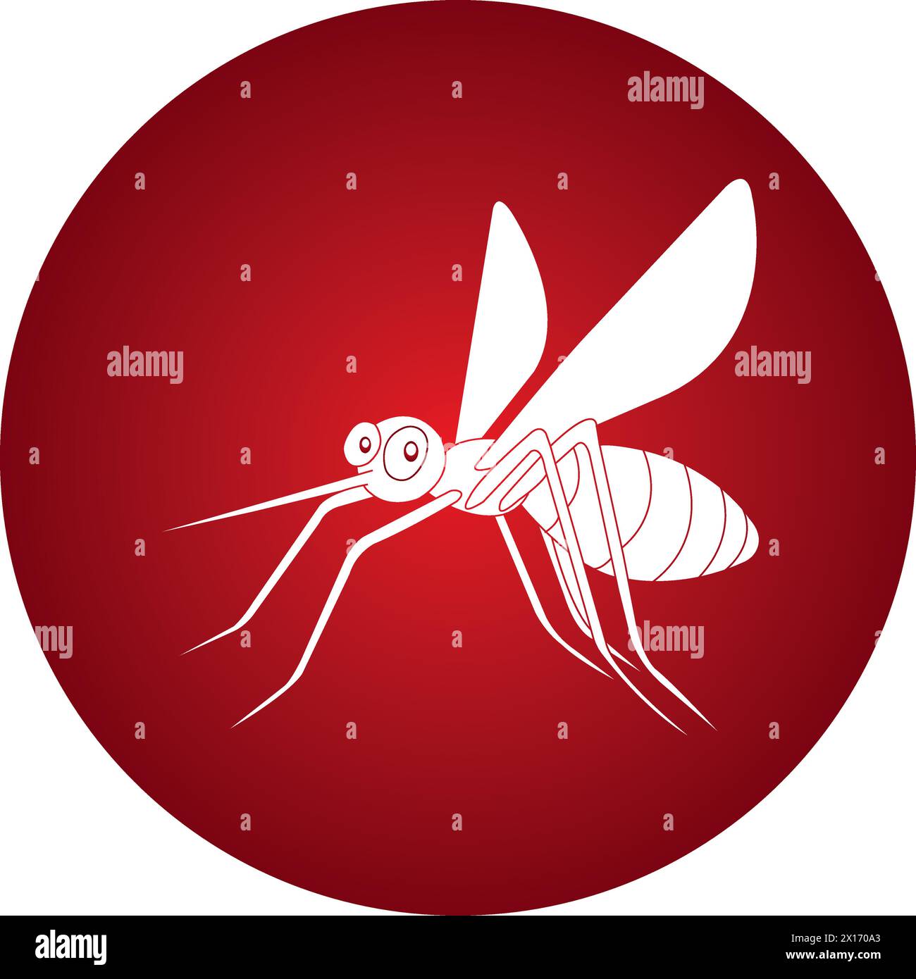 Mosquito icon vector illustration simple design Stock Vector Image ...