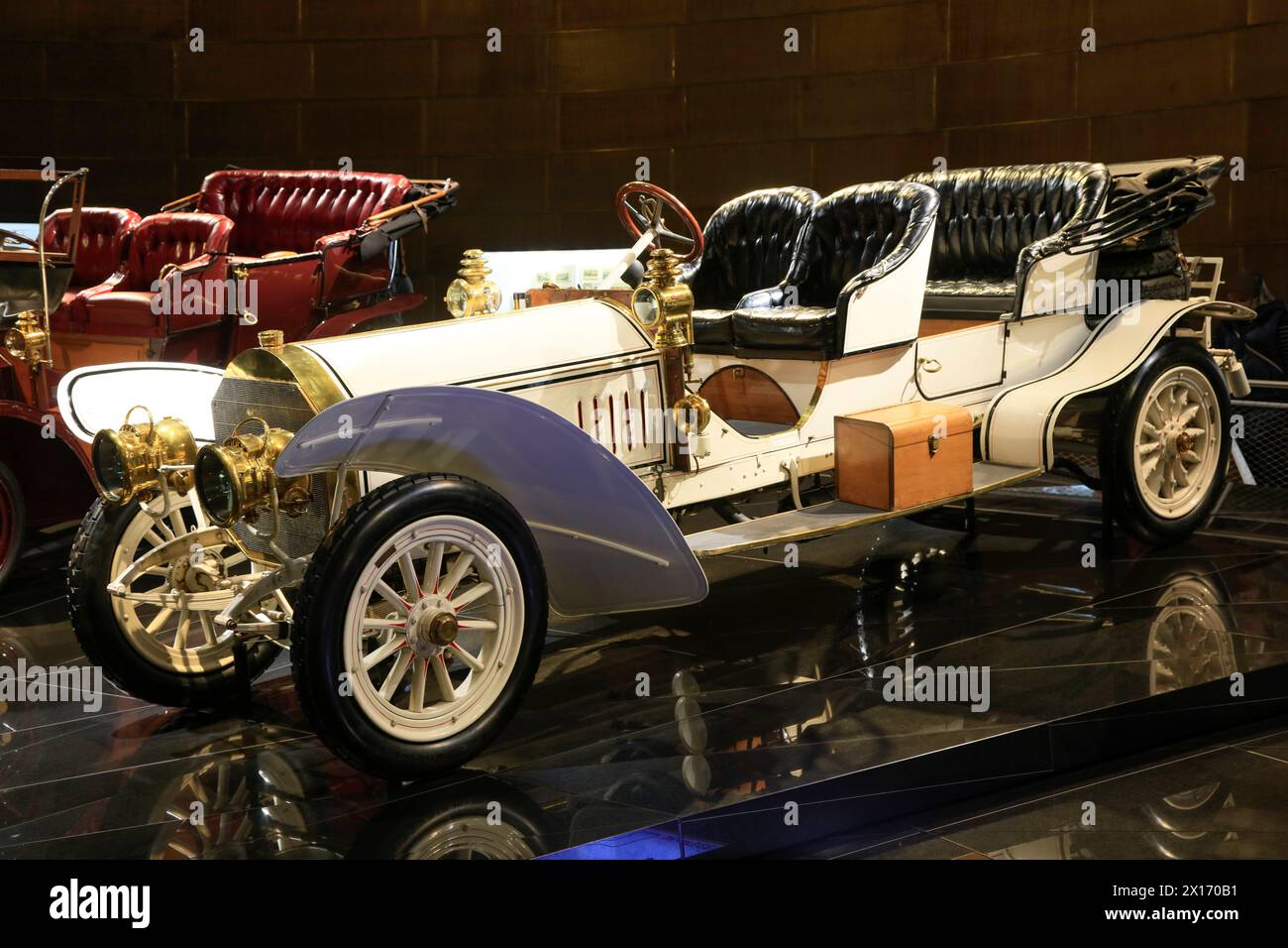 Mercedes 75 PS Doppelphaeton, erstes Serienautomobil der Daimler ...