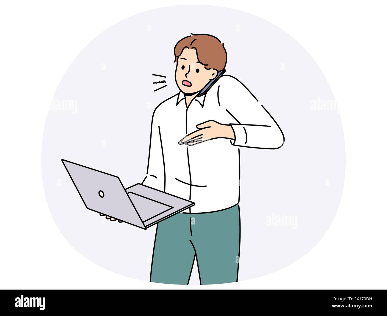 Frustration speak Stock Vector Images - Alamy