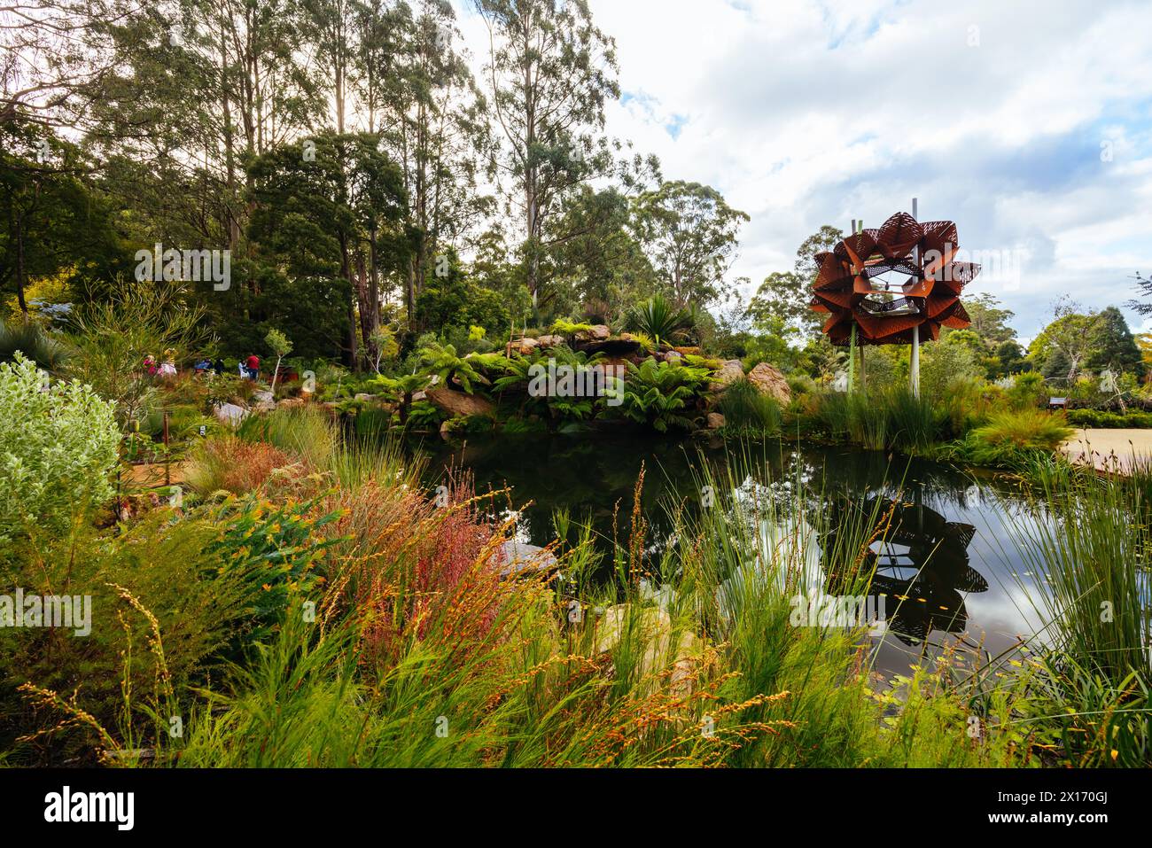 A late autumn afternoon in Dandenong Ranges Botanic Garden at Chelsea ...