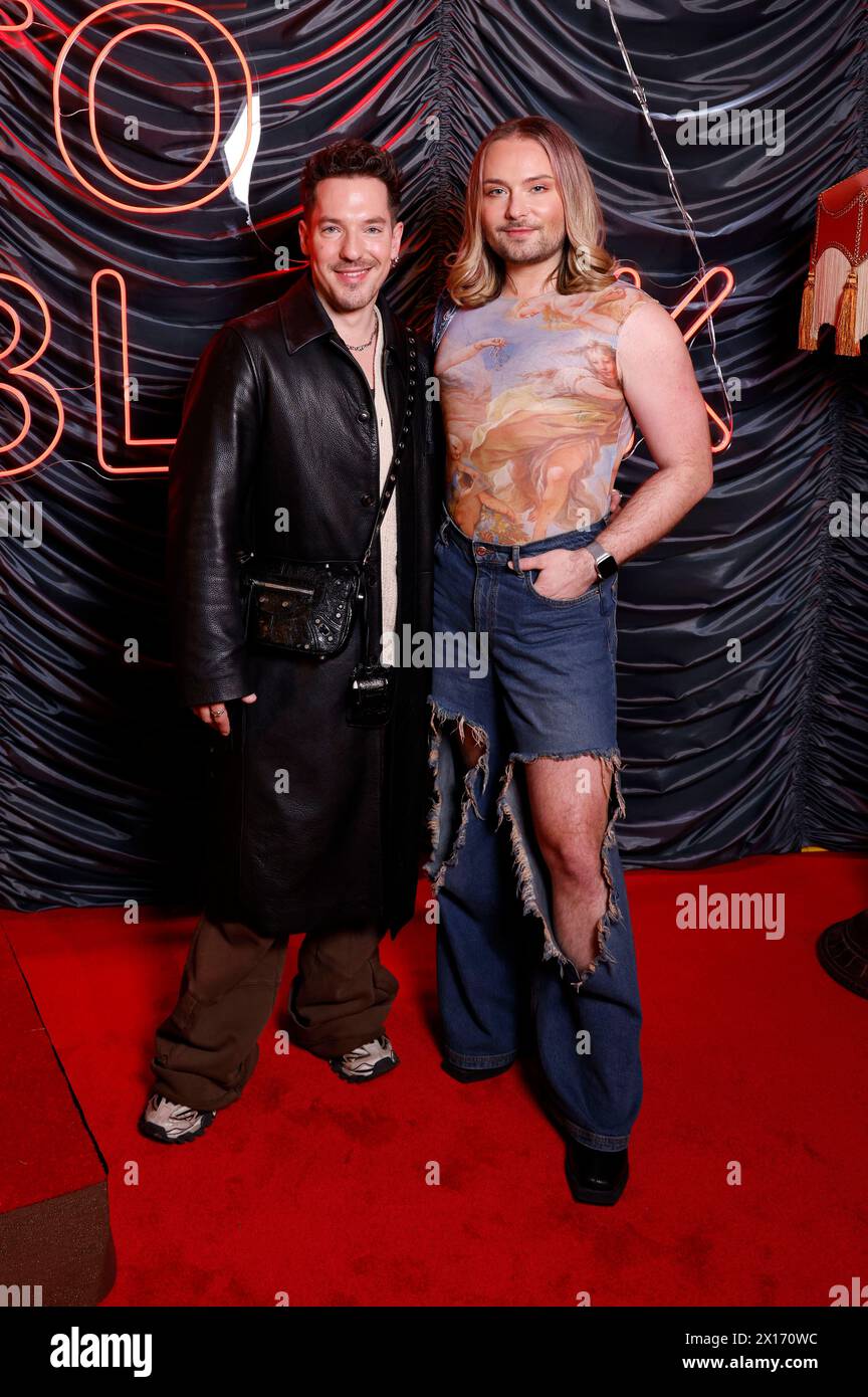Nico Stank und Jack Strify beim exclusiven Screening des Kinofilms 'Back to Black' in der Astor ...