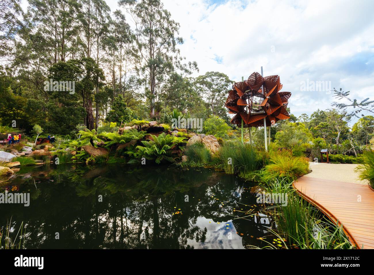 Dandenong Ranges Botanic Garden in Olinda Australia Stock Photo - Alamy