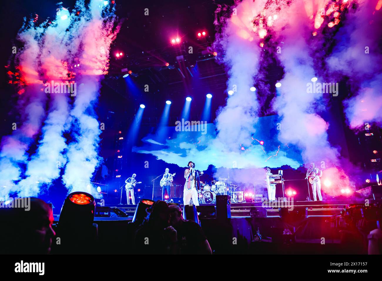 Milan, Italy. 12th Apr, 2024. Riccardo Zanotti, Nicola Buttafuoco ...