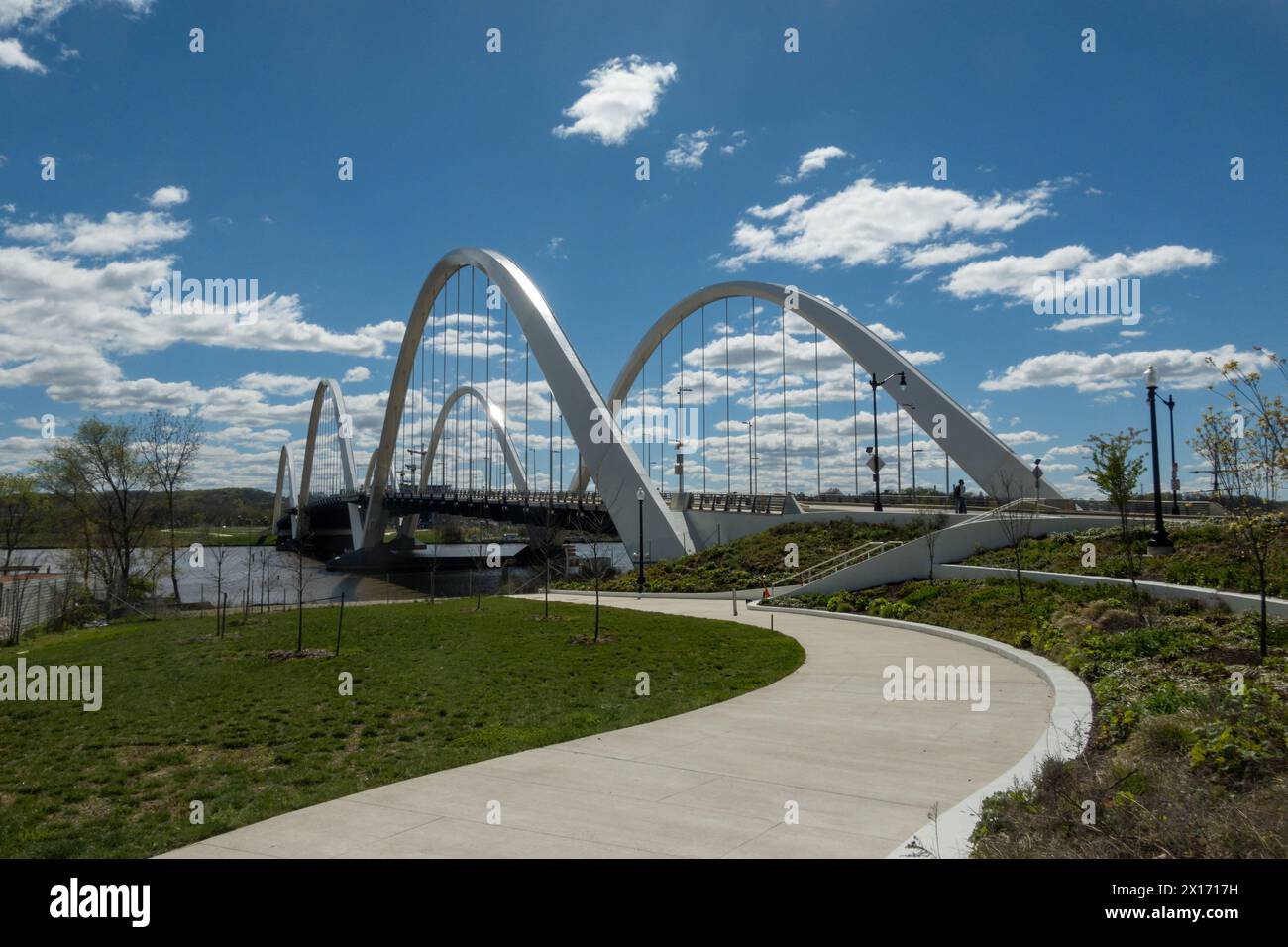 The Frederick Douglass Bridge in Washington, DC Stock Photo - Alamy