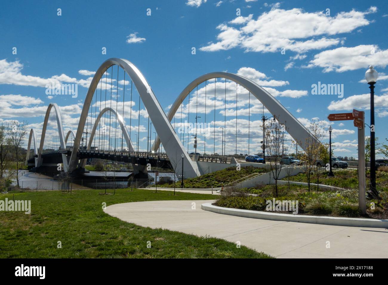 The Frederick Douglass Bridge in Washington, DC Stock Photo - Alamy