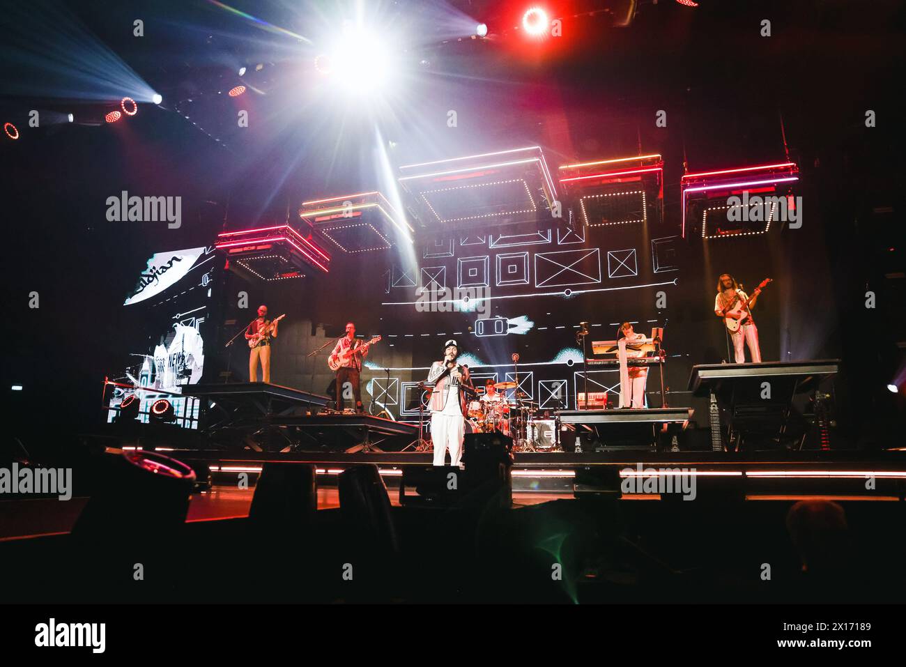 Milan, Italy. 12th Apr, 2024. Riccardo Zanotti, Nicola Buttafuoco ...