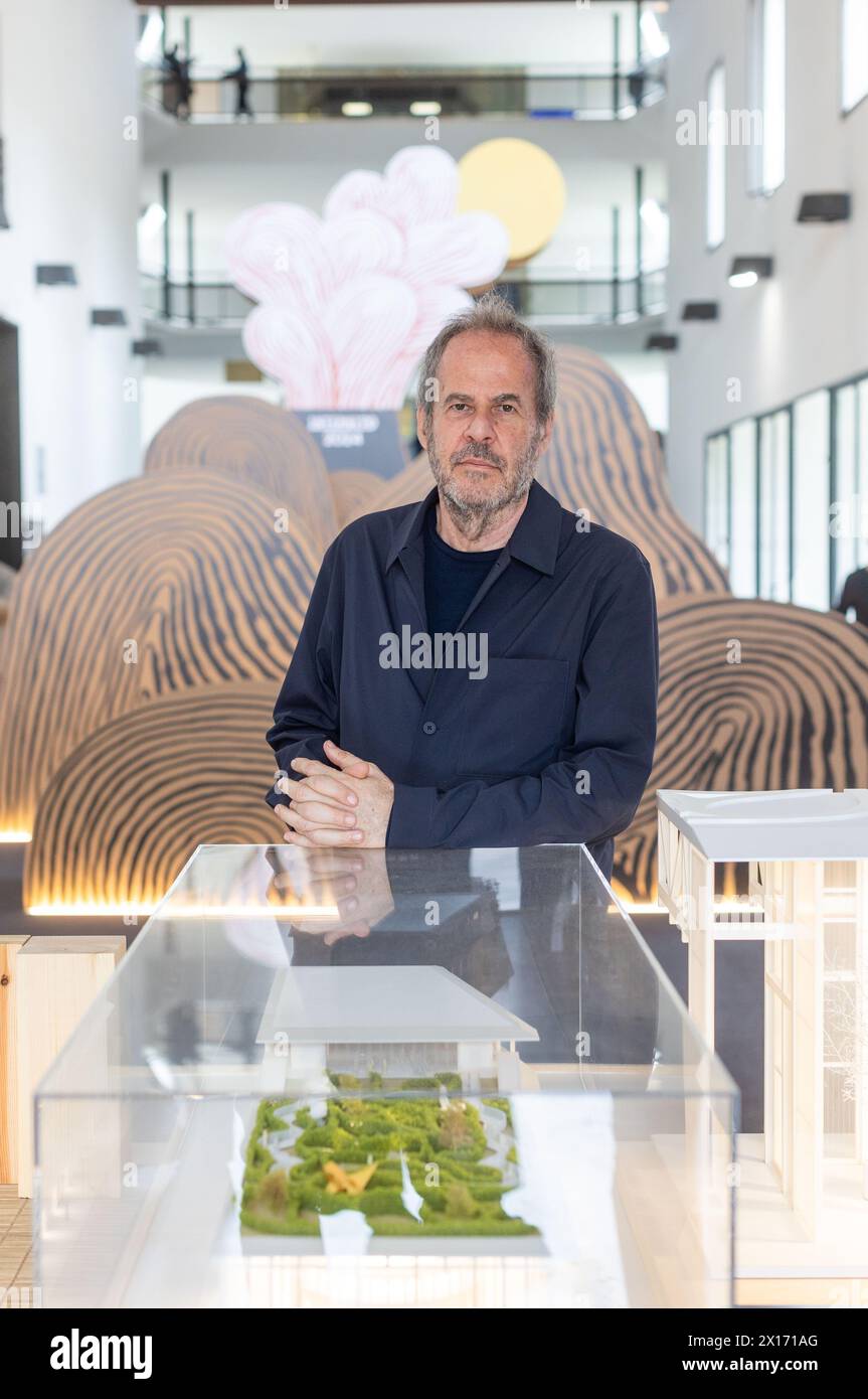 Milano, Italia. 15th Apr, 2024. Presentazione Padiglione Italia per ...