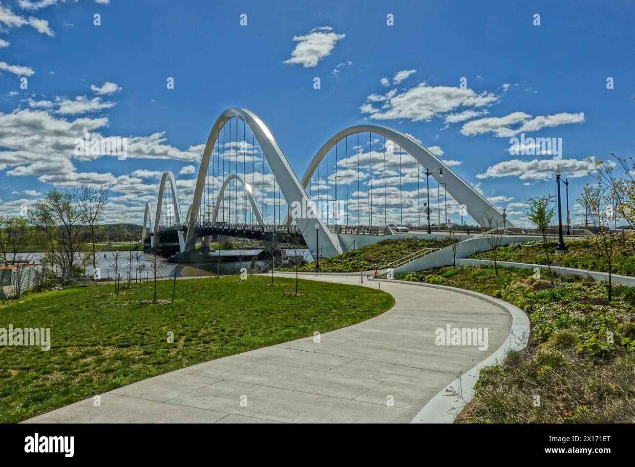 The Frederick Douglass Bridge in Washington, DC Stock Photo - Alamy