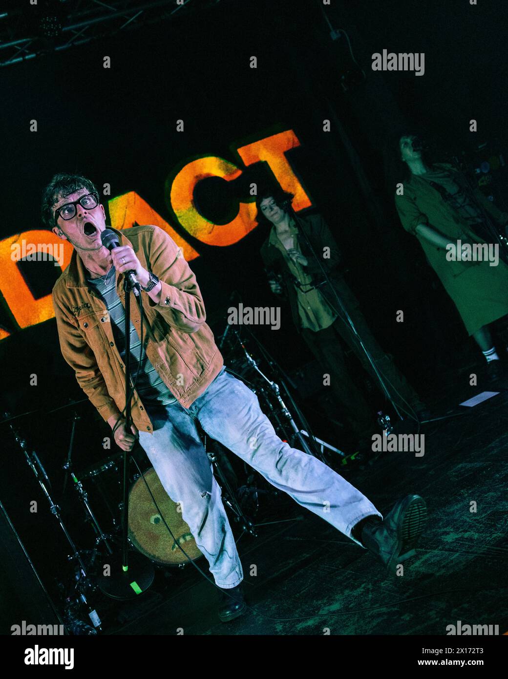 Milan, Italy. 14th Apr, 2024. English Post-punk Rock Band Yard Act ...