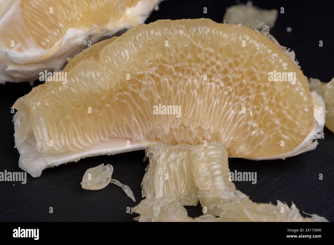 Peeled half sweet pomelo hi-res stock photography and images - Alamy