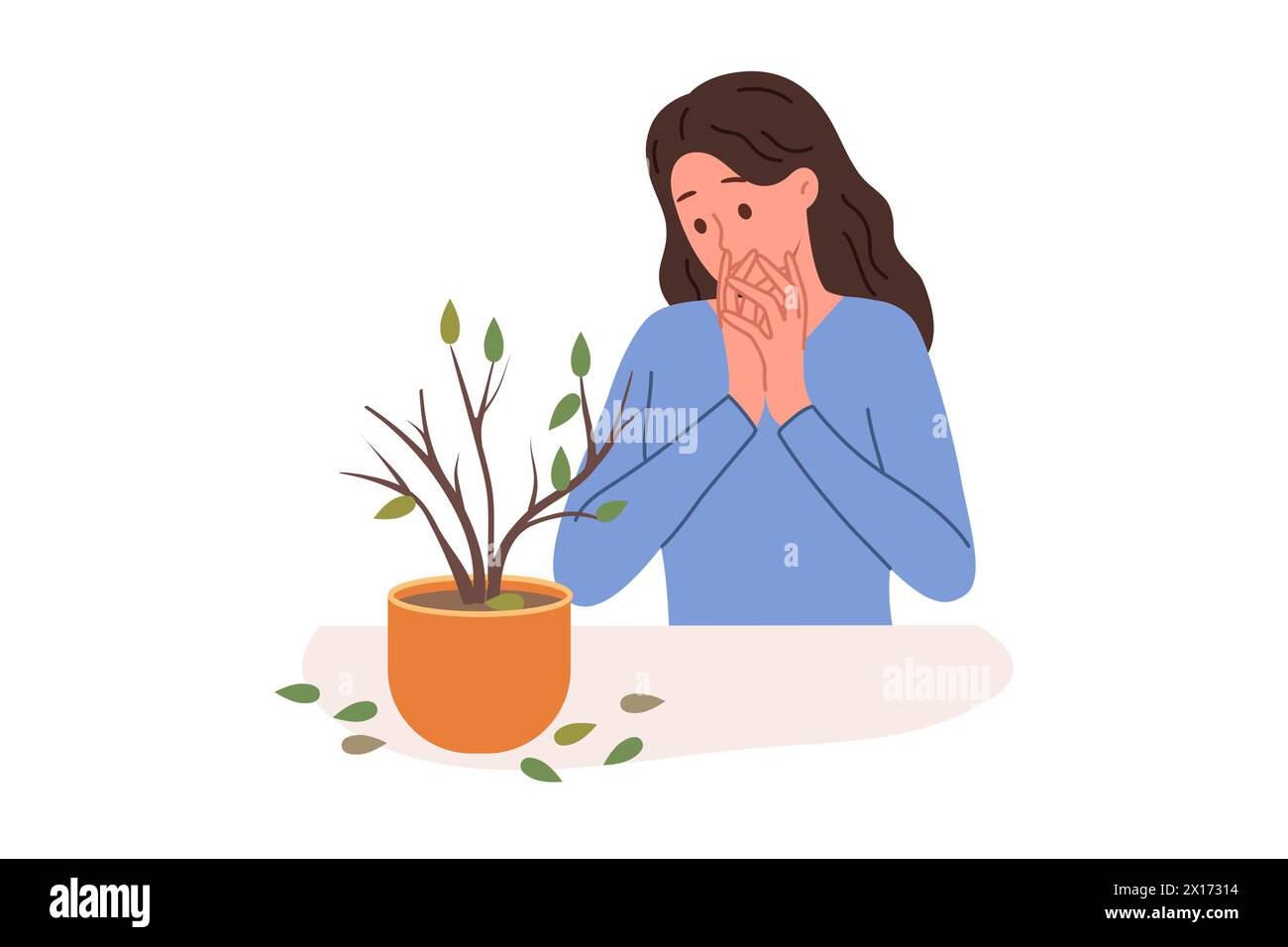 Dried out plants Stock Vector Images - Alamy