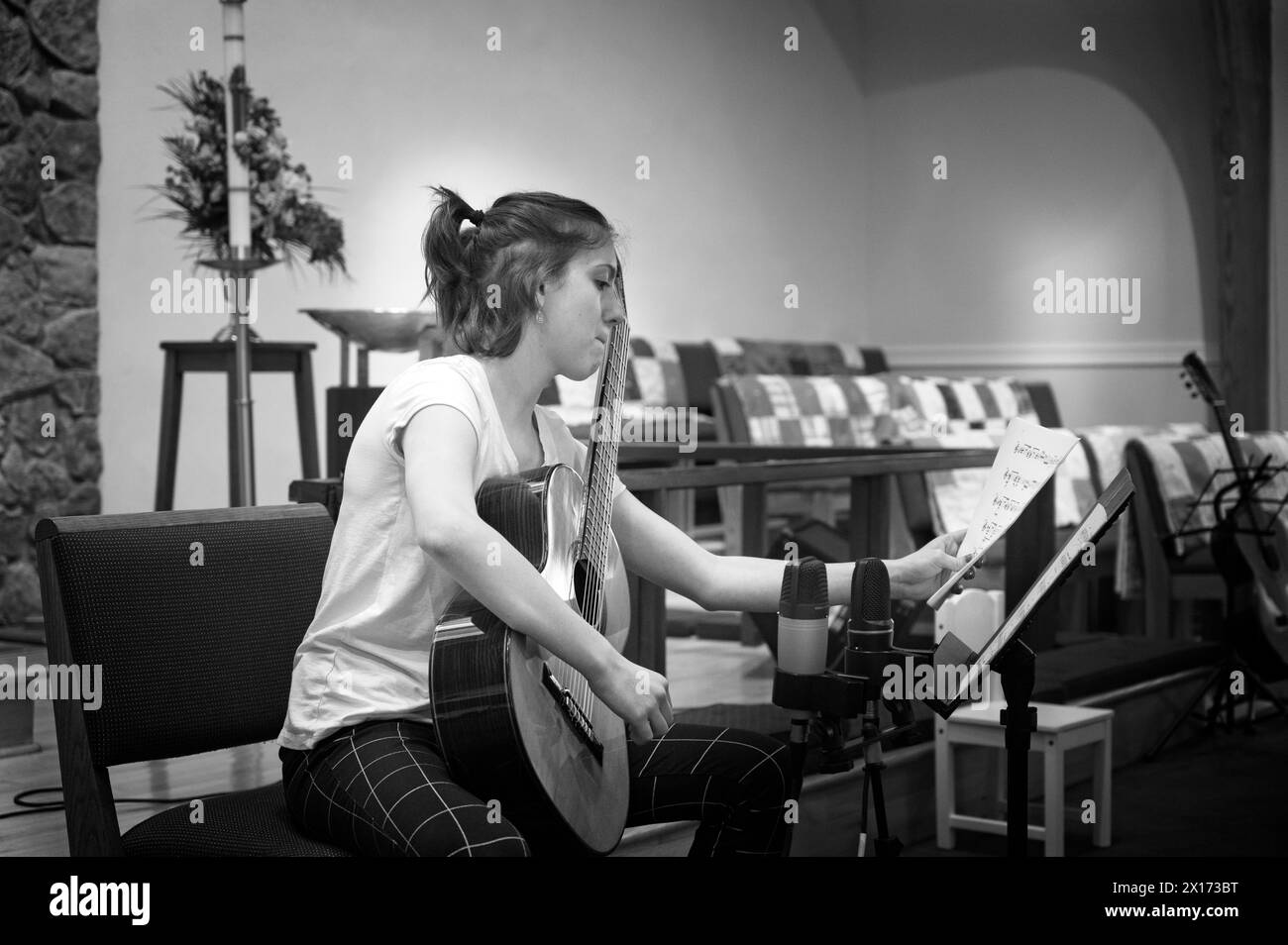 USA; 04/13/2024: The McCullough School of Guitar and also Guitar Studio ...