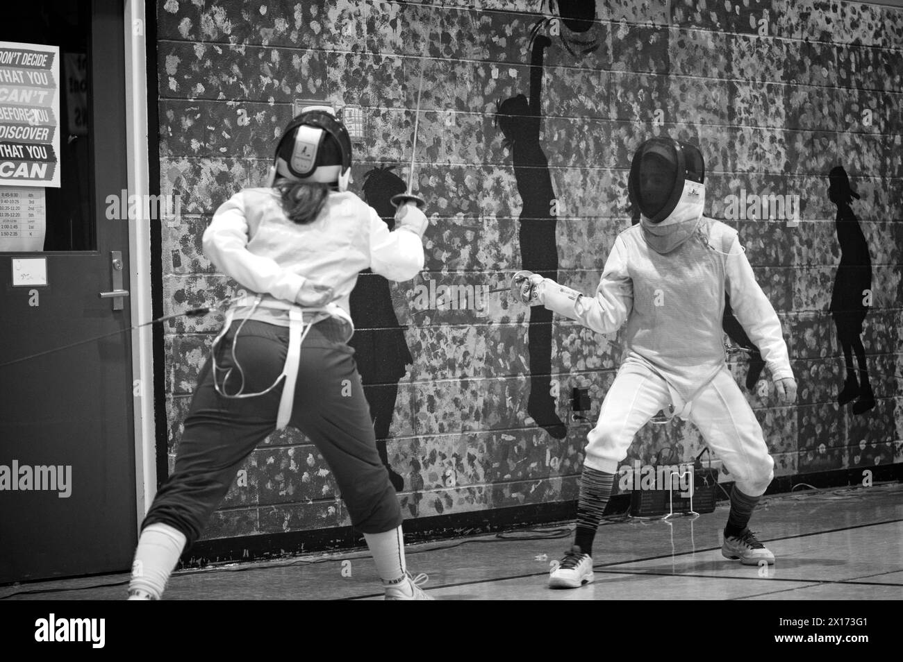 UNITED STATES: 04-12-2024: Out of Nowhere Fencing, offers instruction ...