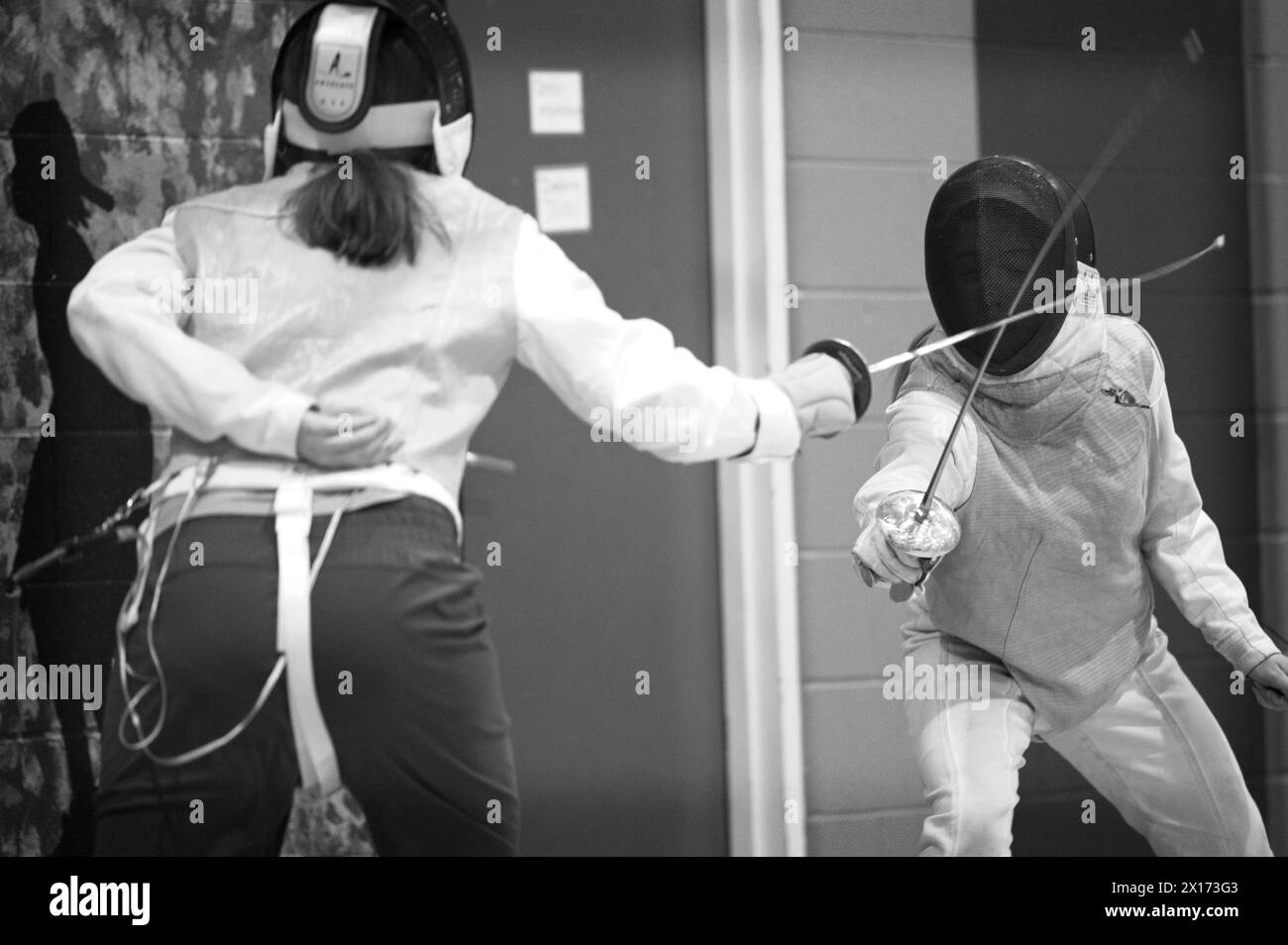 UNITED STATES: 04-12-2024: Out of Nowhere Fencing, offers instruction ...