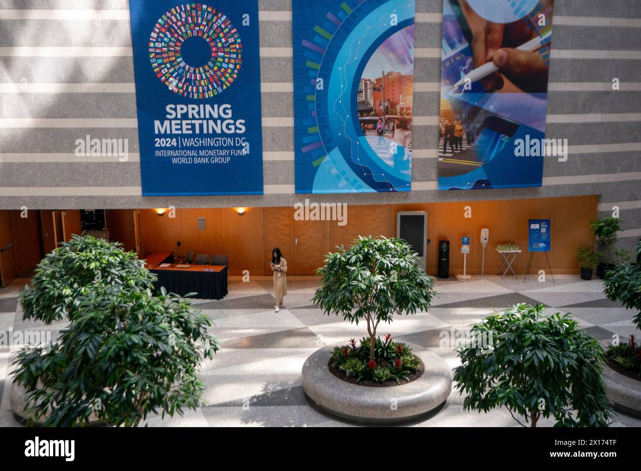 Washington, United States. 15th Apr, 2024. The International Monetary ...