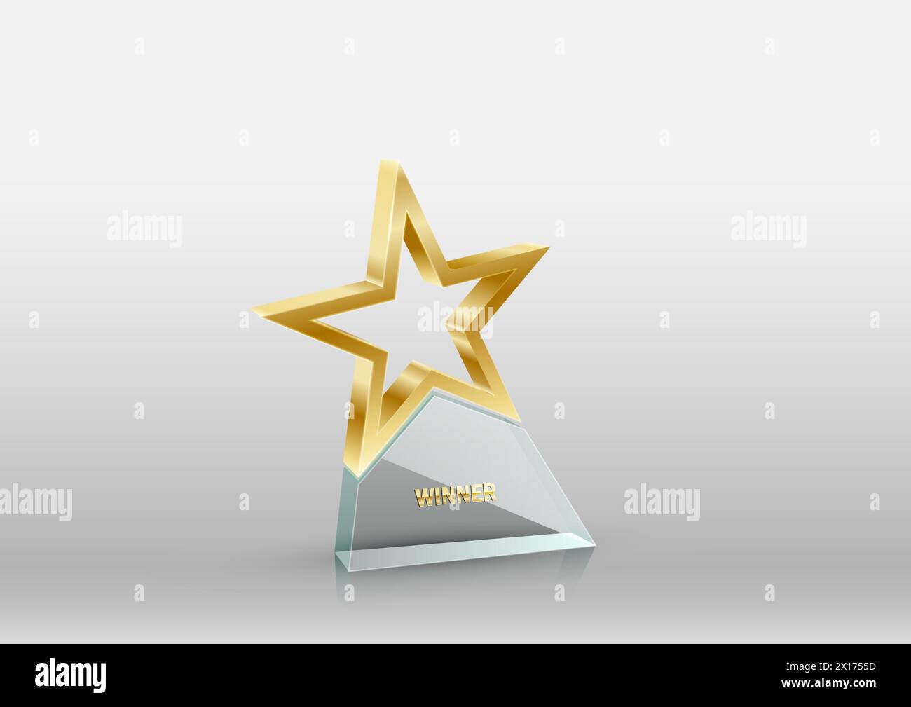 Golden star award trophy hi-res stock photography and images - Alamy