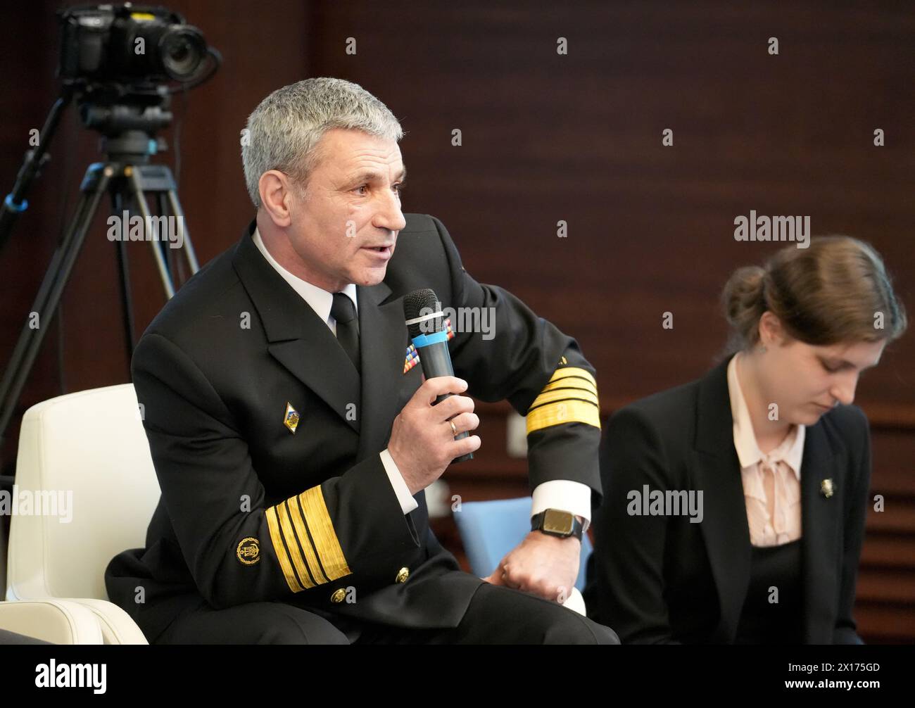 SOFIA, BULGARIA - APRIL 14, 2024 - General inspector of the Main ...