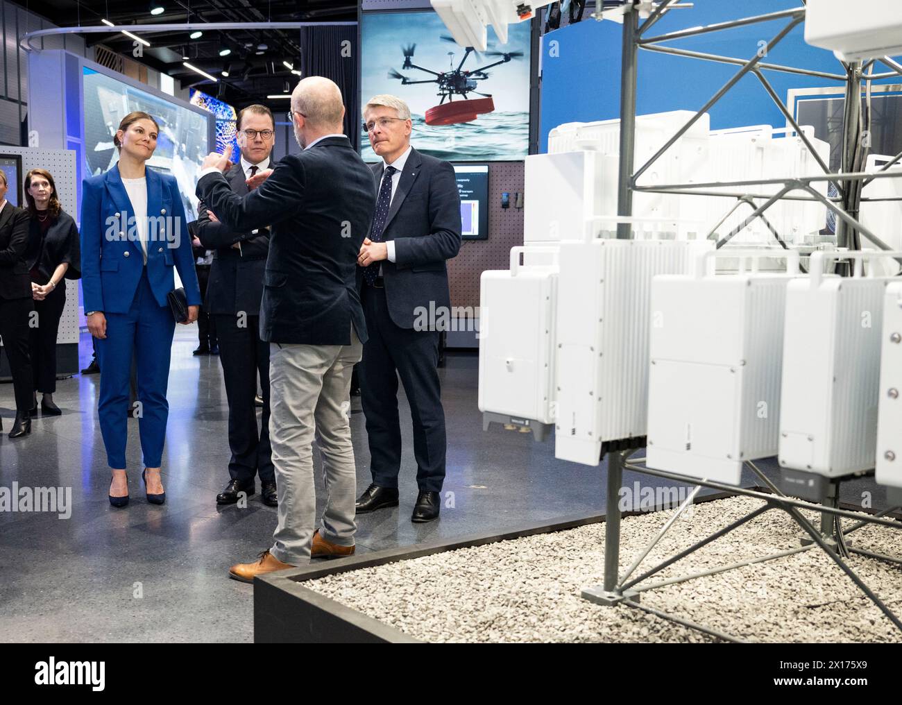 STOCKHOLM, SWEDEN 20240415Crown Princess Victoria and Prince Daniel ...