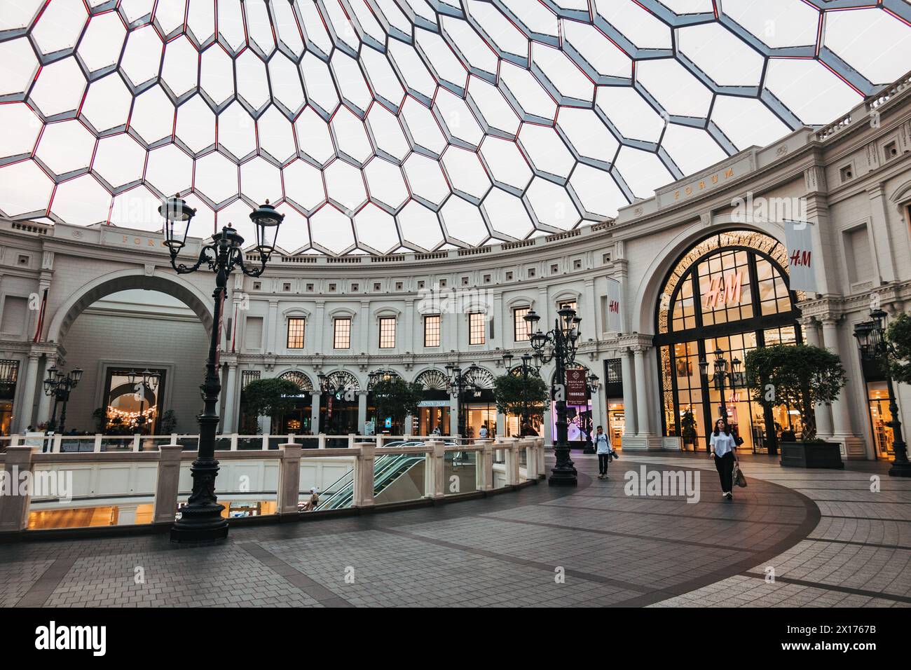 a European-inspired street inside The Avenues, the largest shopping ...