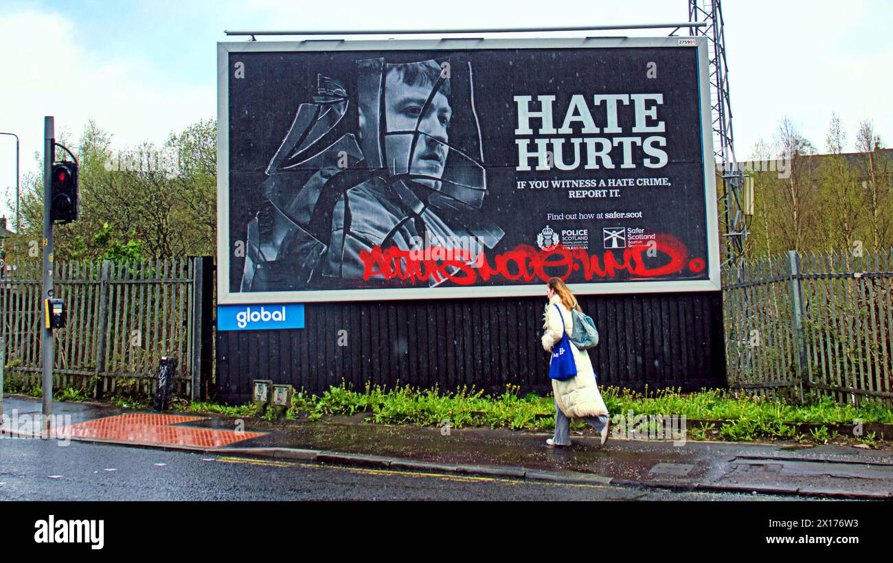 Hate crime poster uk hi-res stock photography and images - Alamy