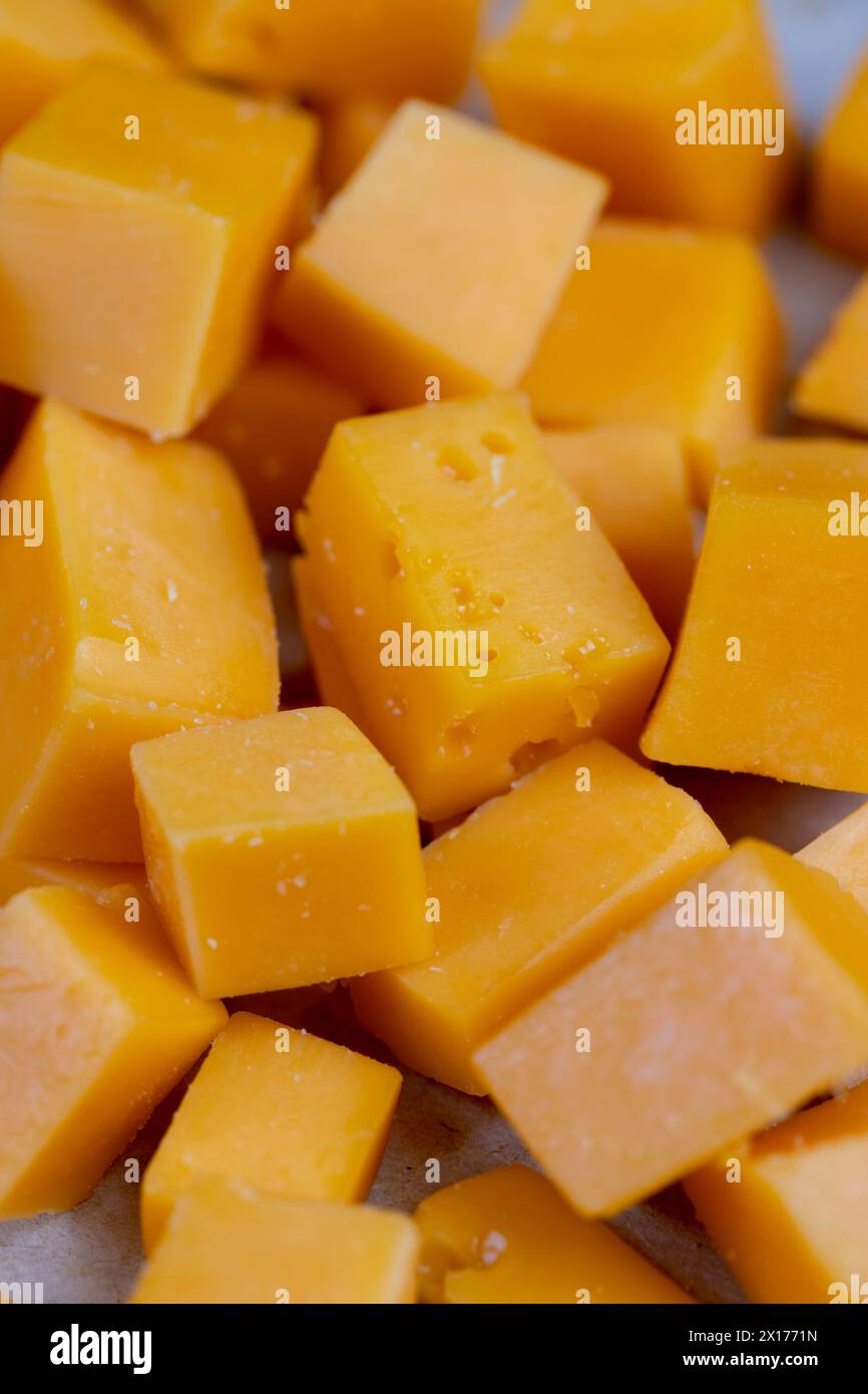 sliced orange cheese made from cow's milk, high-quality long-aged ...