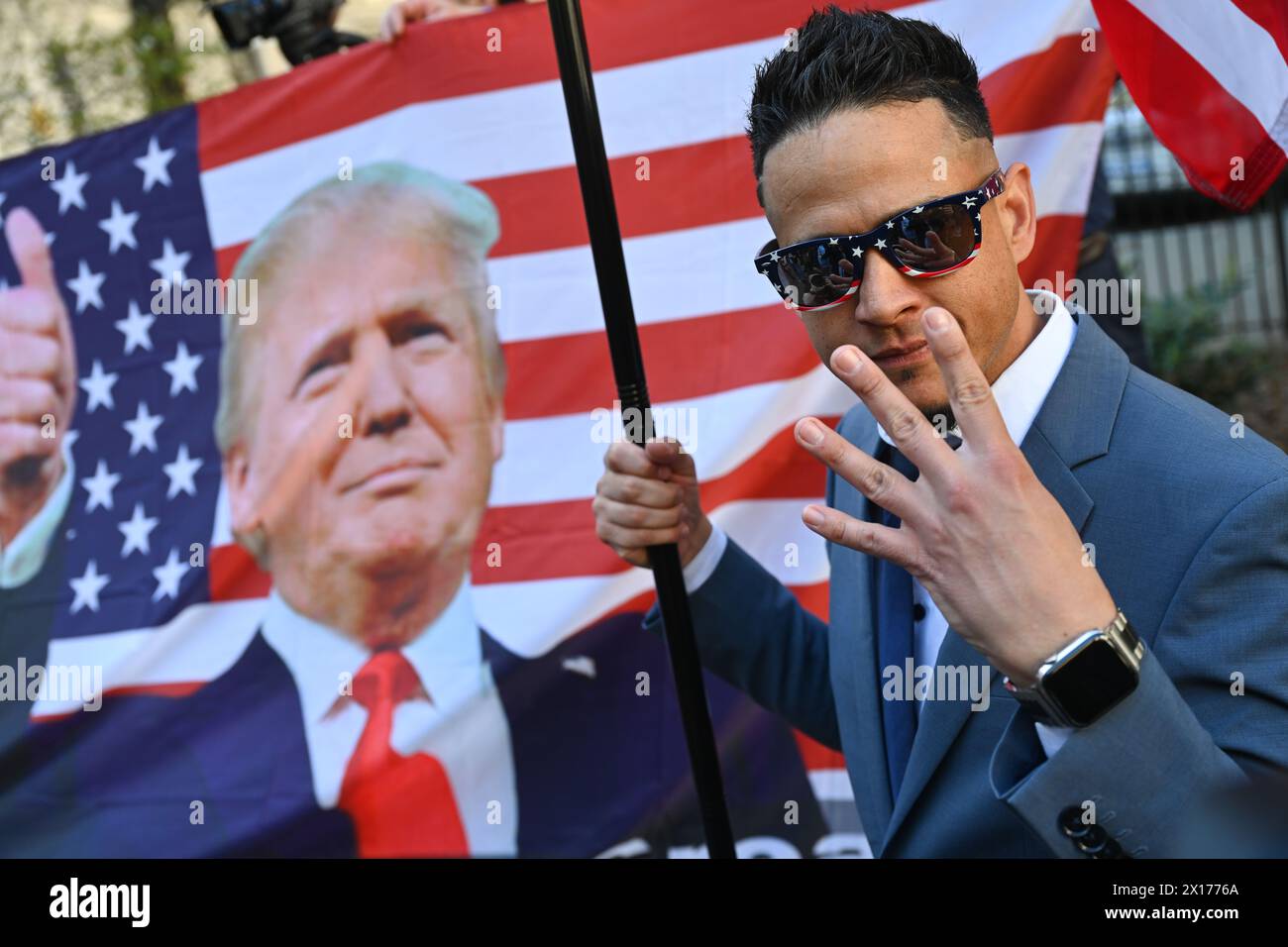 Donald trump trial 2024 hi-res stock photography and images - Alamy