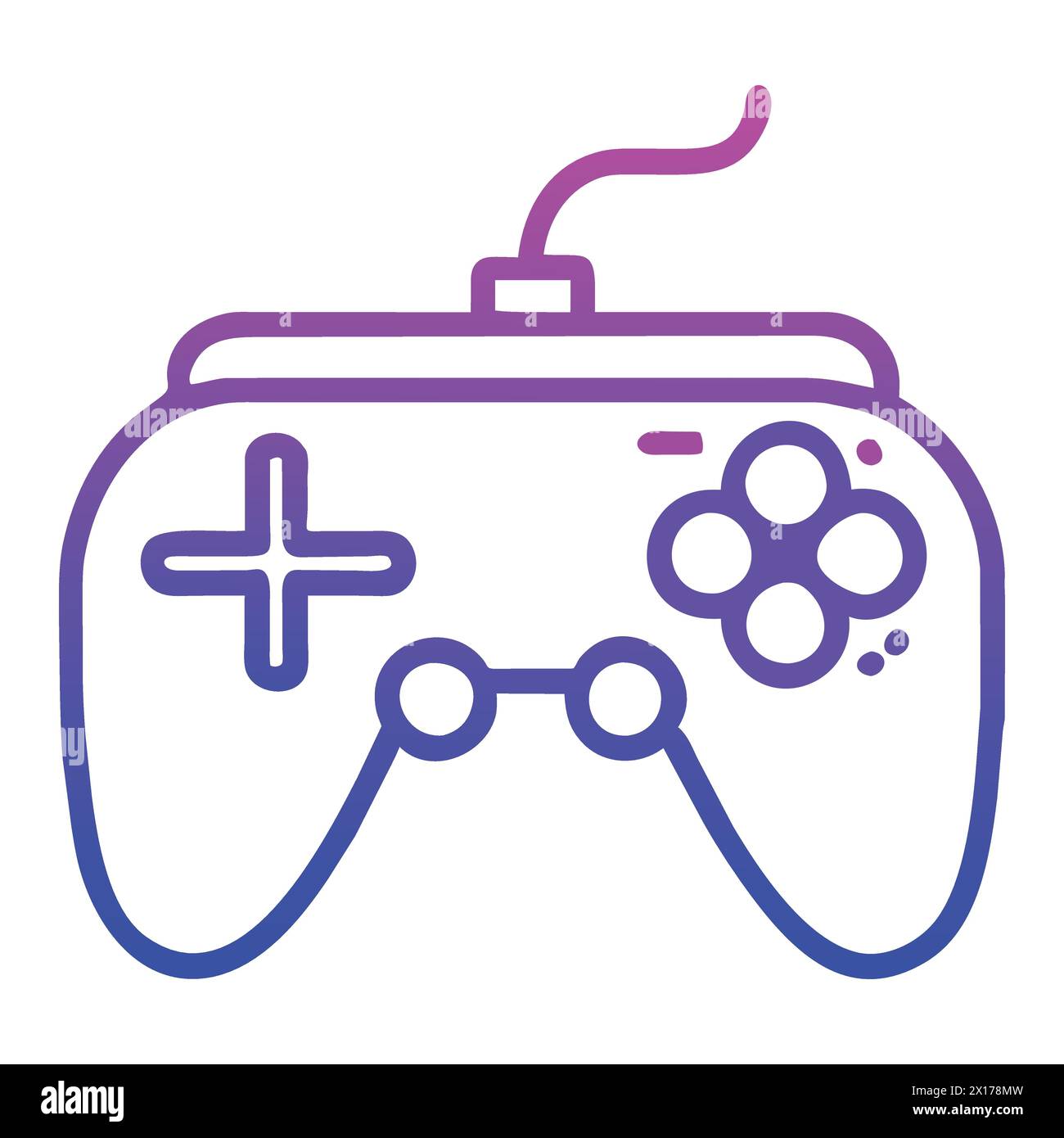 video game icon-"Modern Gamepad Icon: Trending Gaming Design Stock ...