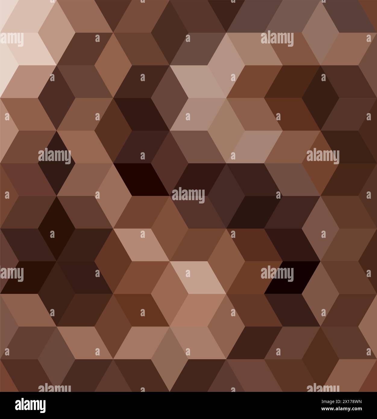 vector chocolate mosaic background pattern. milk and dark chocolate ...