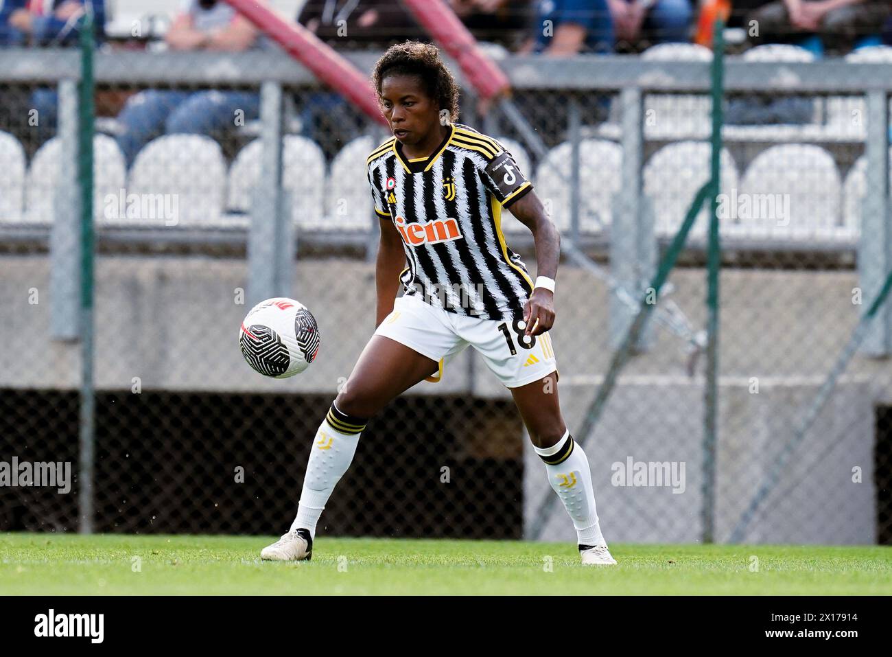 Rome, Italy. 15th Apr, 2024. Linet Beerensteyn of Juventus FC during ...