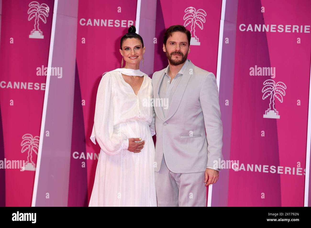 CANNES, FRANCE - APRIL 07: Felicitas Rombold and Daniel Brühl attend ...