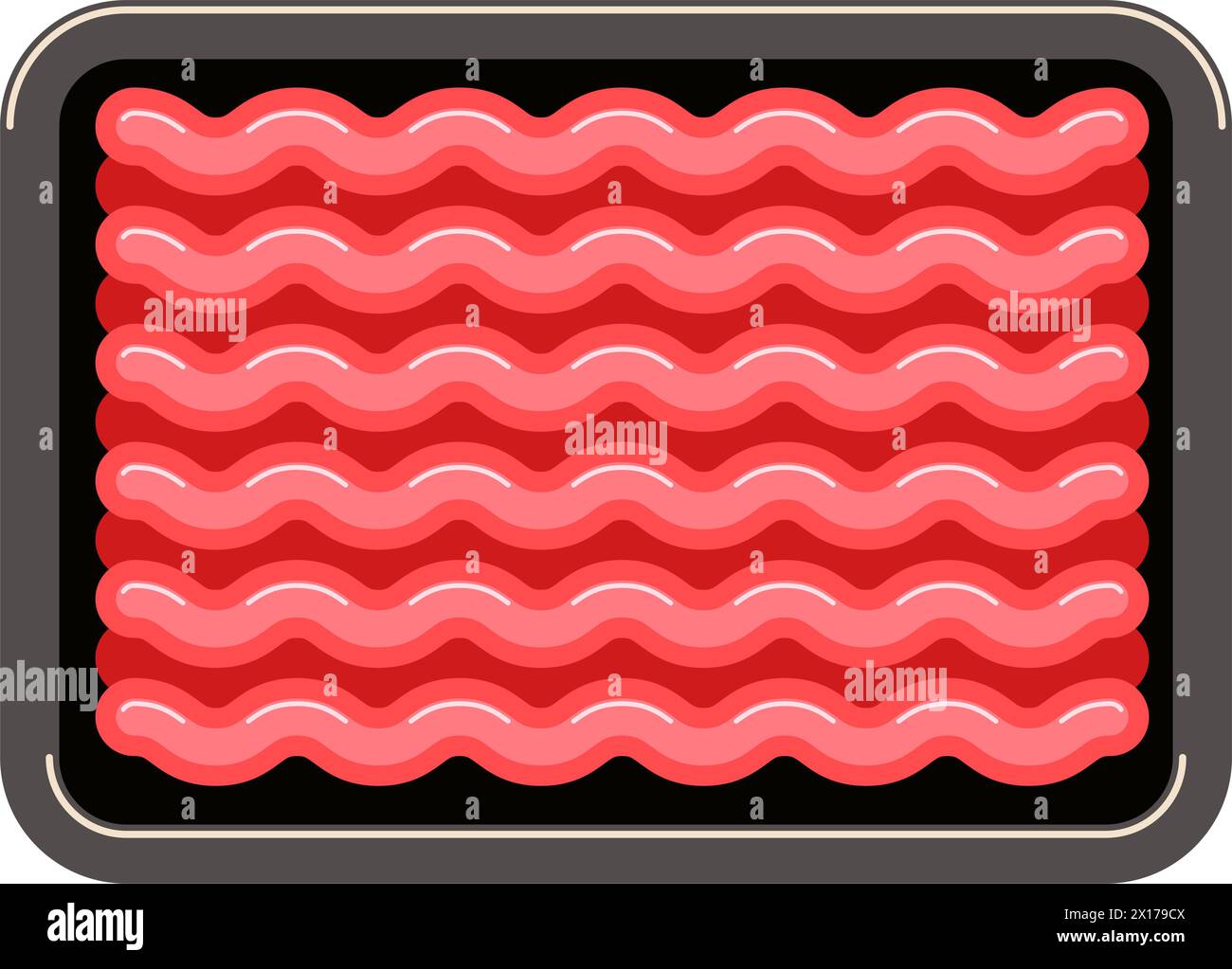 Lean mince meat Stock Vector Images - Alamy