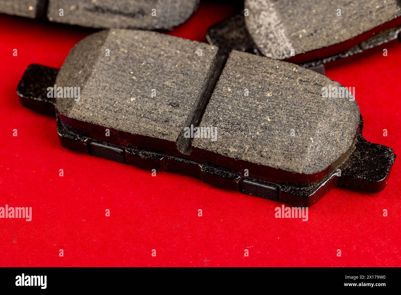 new car brake pads for the car, modern small brake pads made of ...