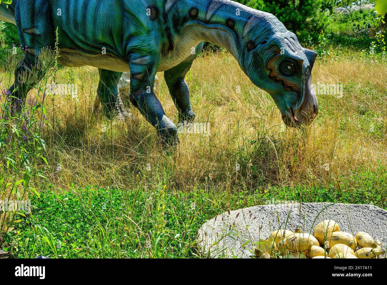 Dinosaurs Alive, animatronic themed exhibition Stock Photo - Alamy