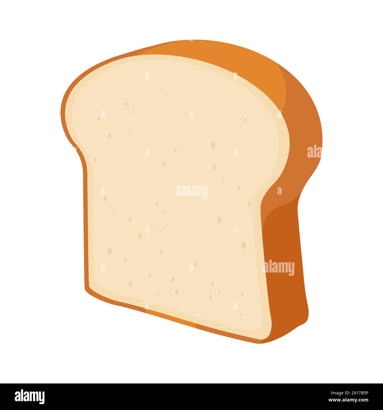 Food bread sliced toast cartoon vector isolated illustration Stock Vector Image & Art - Alamy