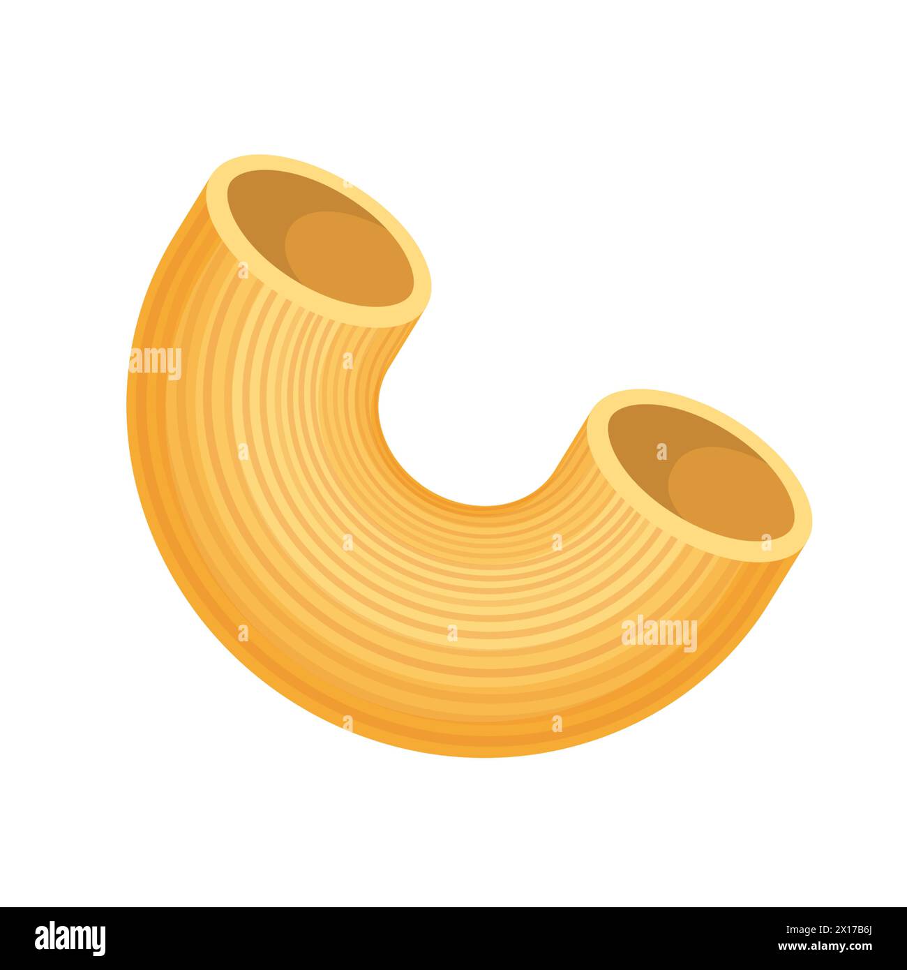 Food ingredient wheat spaghetti pasta cartoon vector isolated ...