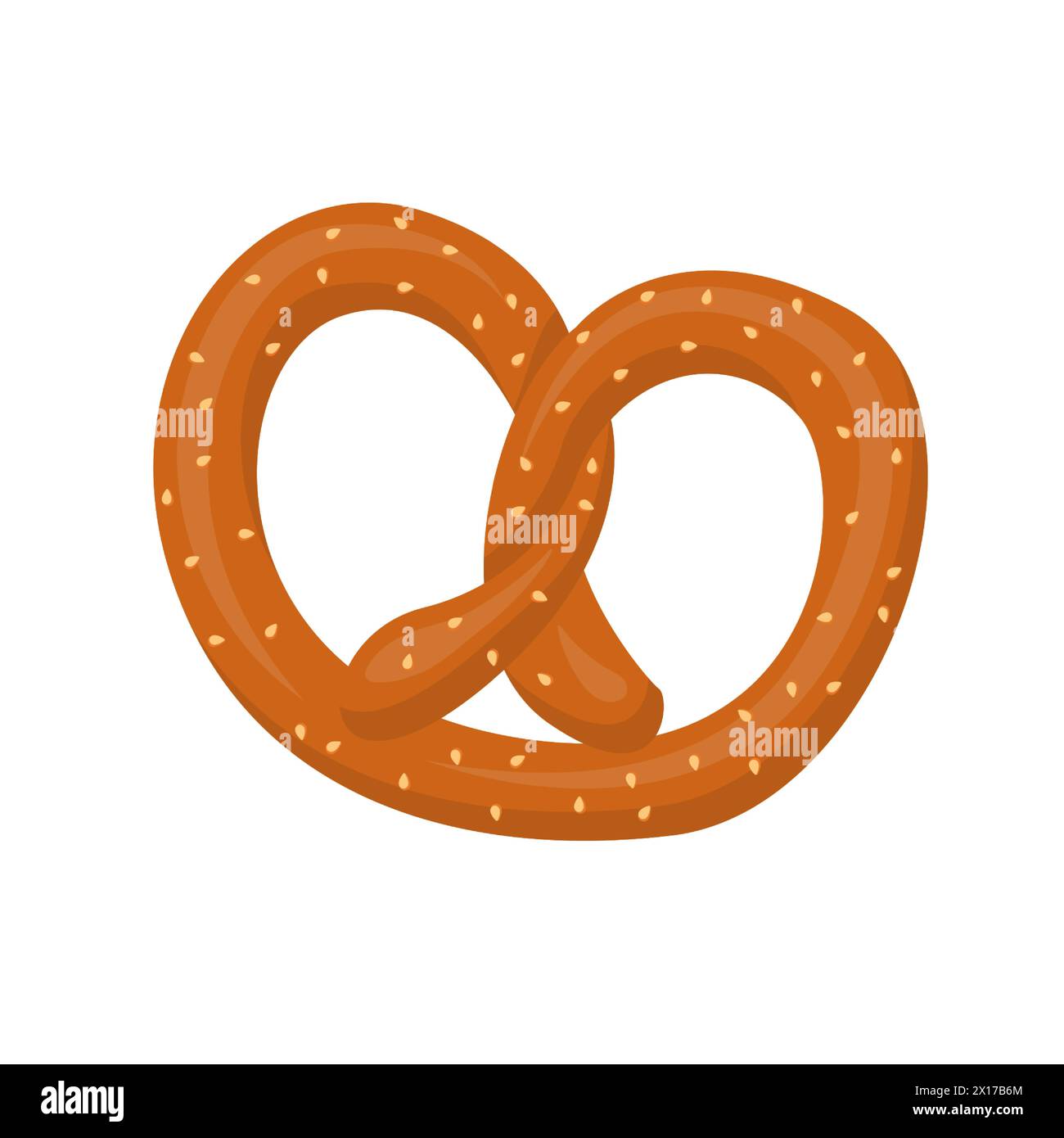 Pretzel cartoon Stock Vector Images - Alamy