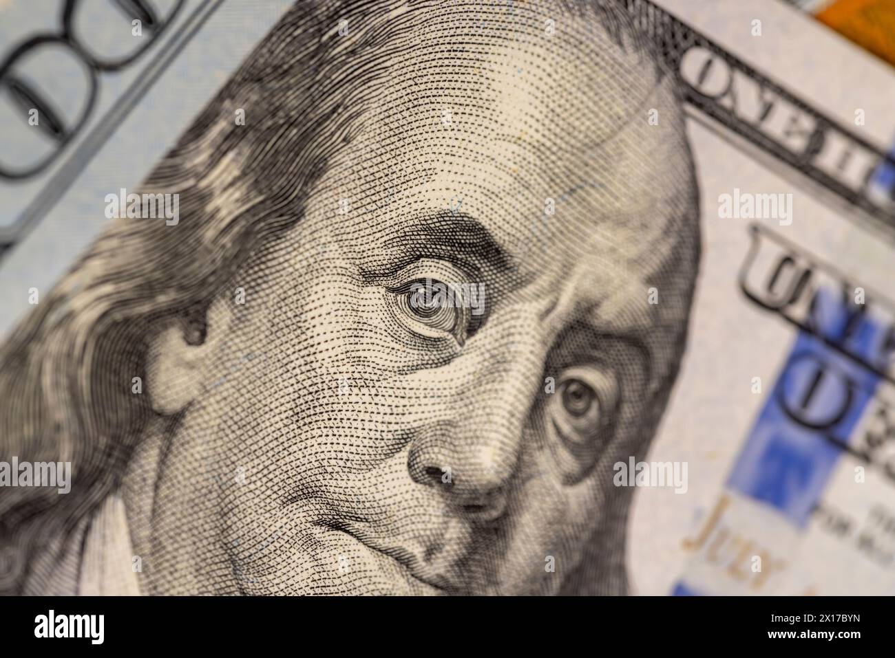 American cash dollars close-up , a large amount of cash American ...