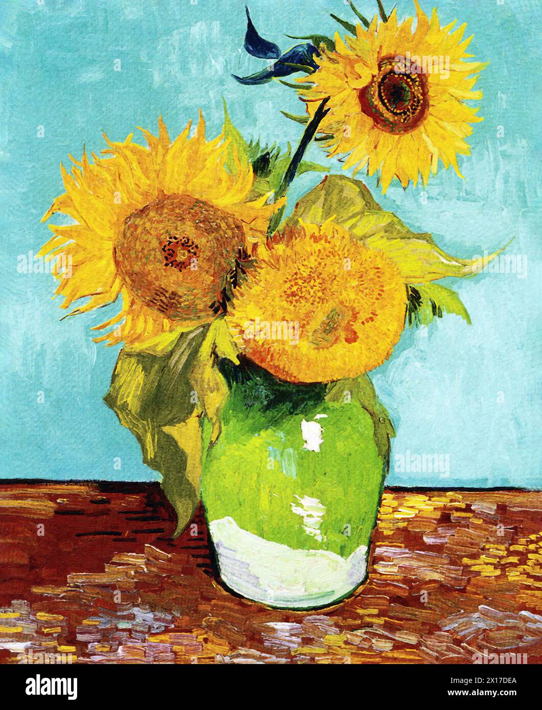 Van gogh sunflowers series hi-res stock photography and images - Alamy