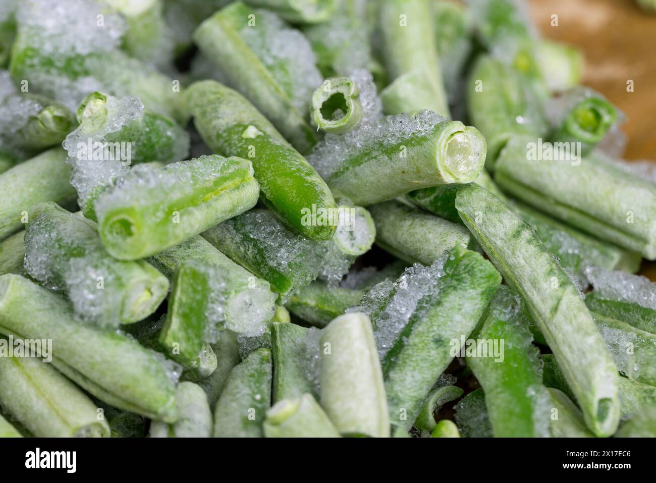 frozen green beans for storage, sliced and quick-frozen green beans ...